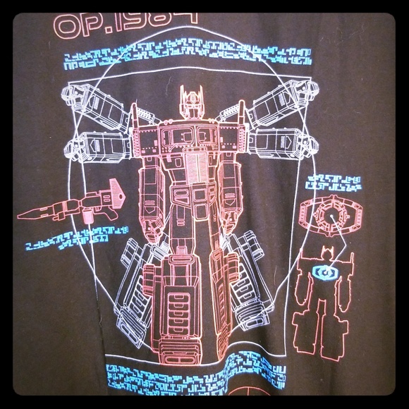 Loot Crate | Shirts | New Transformers Optimus Prime Schematic Tee ...